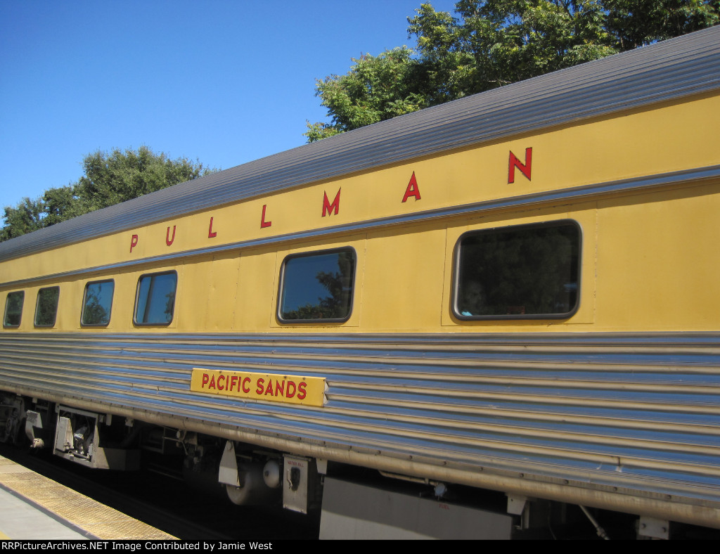 The "Pacific Sands" Pullman on the Feather River Express